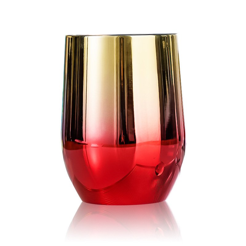 Stainless Steel Plating Double-wall Thermos Wine Tumbler - Water Bottle ...