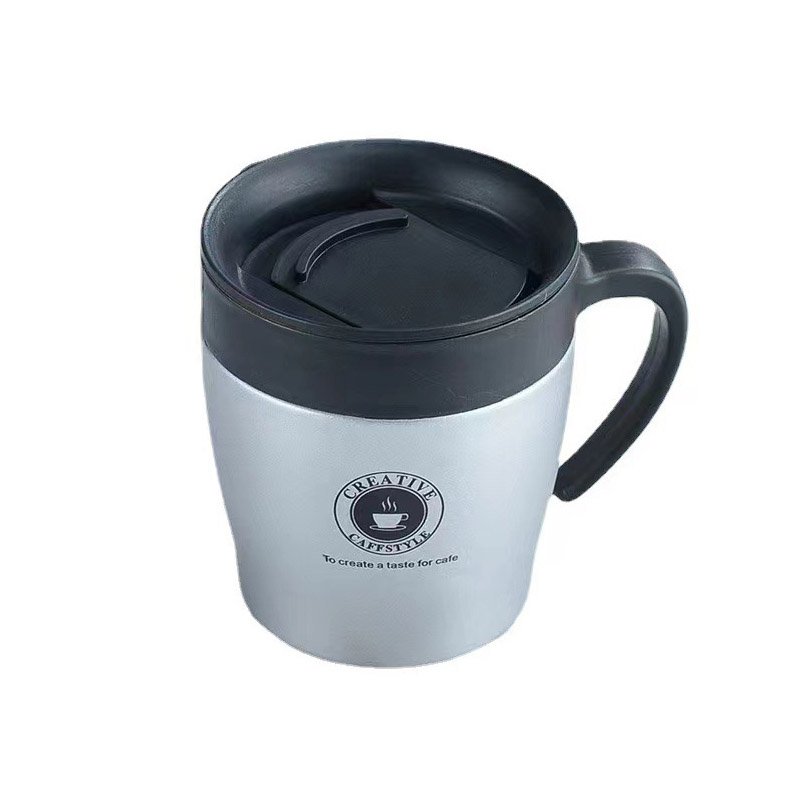 350ml Steel Sipper Mug With Rubber Grip - Water Bottle Manufacturer
